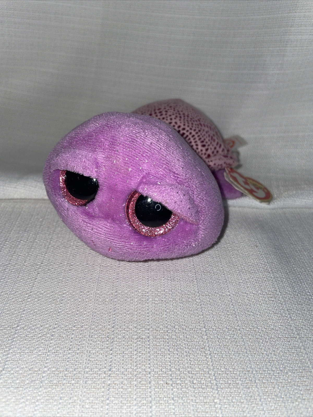 Ty Beanie Boos Slow Poke Turtle Plush Purple Pink Shimmer 2014 6" for ...