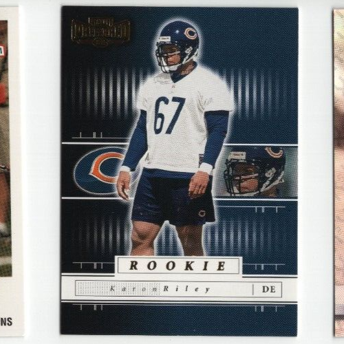 2001 Playoff Preferred: Karon Riley 173 #/1100! Chicago Bears! ROOKIE ...
