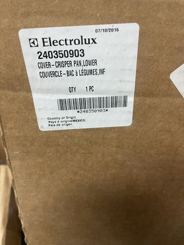 New Genuine OEM 240350903 Frigidaire Refrigerator Drawer Cover Frame ...