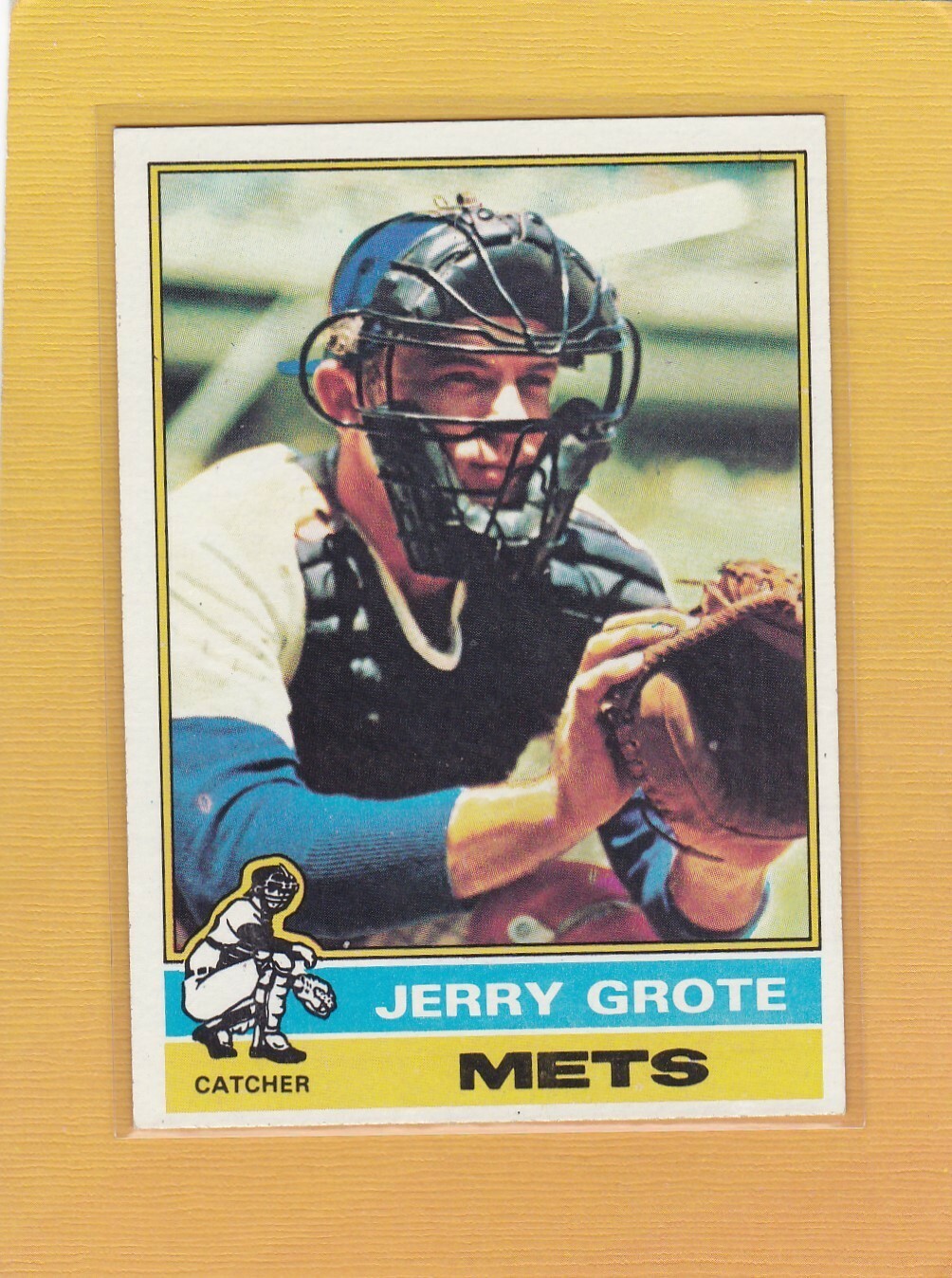 1976 TOPPS BASEBALL JERRY GROTE #143 METS NMMT *69317 | eBay
