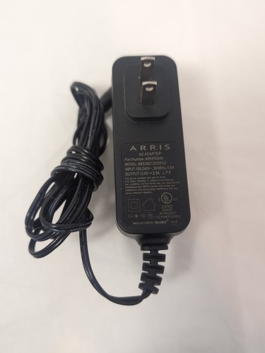 Arris AC Power Adapter NBS36E120250VU AREP05649 100-240V 50/60Hz 12V 2 ...