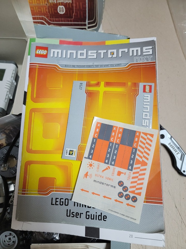 Lego 8527 Mindstorms NXT w90 Great projects Set 341 ** Fast Shipping ...