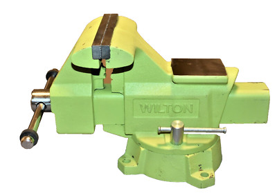 WILTON 6.5" Pipe/Bench Vise Swivel Base Metal Tool Anvil High ...