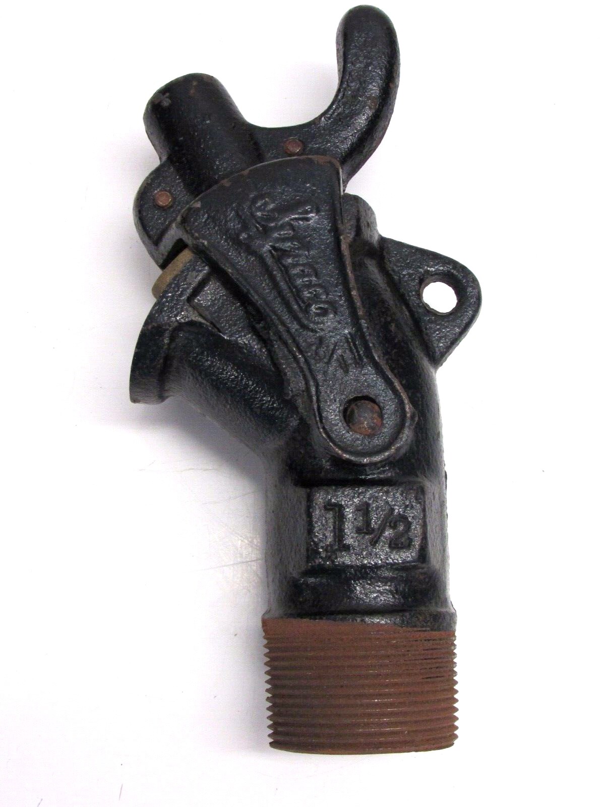 SYRACUSE STAMPING Co SYRACO 1-1/2" BARREL FAUCET / DRUM SPIGOT / BUNG ...