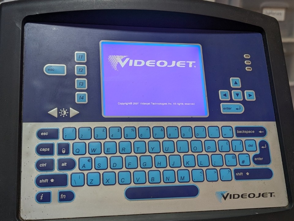VideoJet 399030 Model 1210 Ink Jet Coding Machine Printer w Components ...