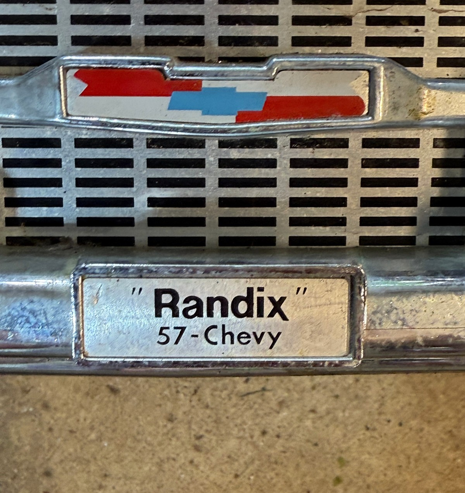 Vintage Randix Red Chevrolte AM/FM Radio / Cassette player CR-1957 - | eBay