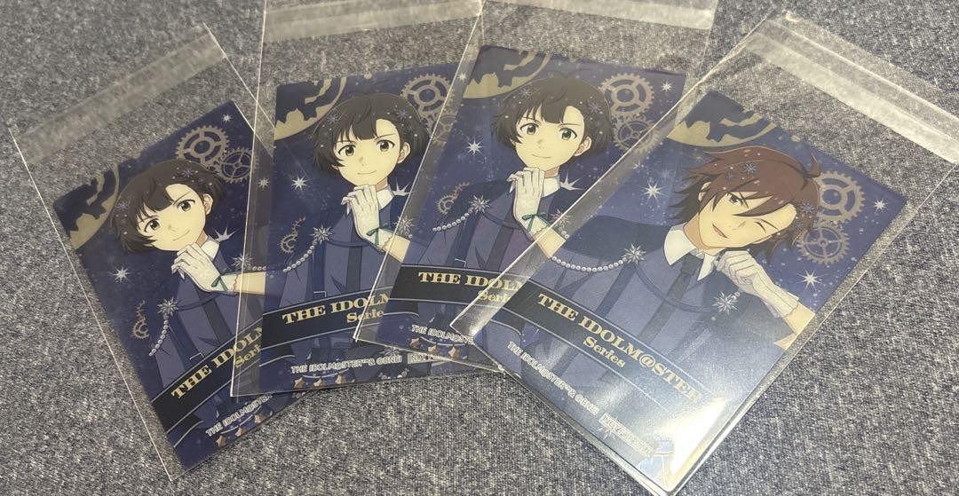 The Idolmaster SideM Atre Akihabara Bonus Clear Card Featuring Toma Amagasese an | eBay