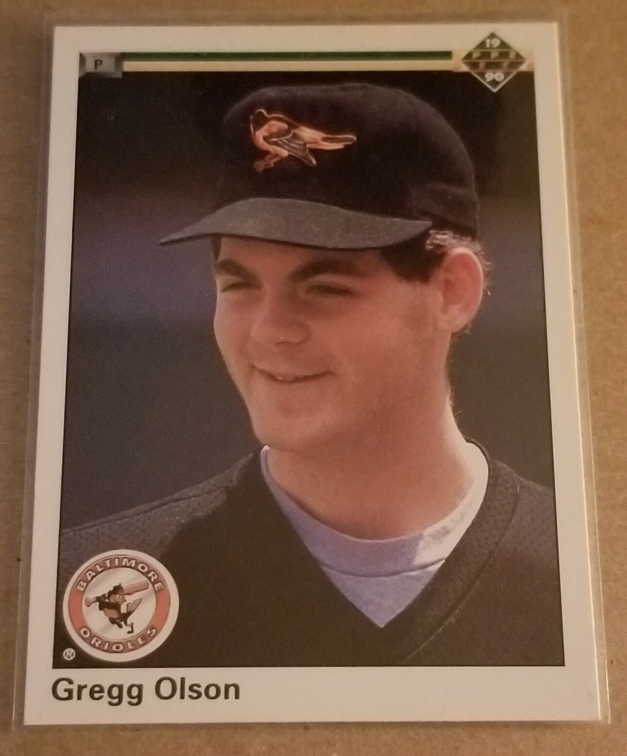 1990 Upper Deck #604 Gregg Olson Baltimore Orioles Baseball Card | eBay