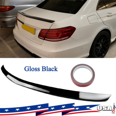 Gloss Black Rear Trunk Spoiler Wing For Mercedes W212 E250 E350 E550 ...