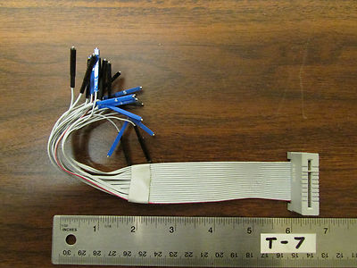 Card-Edge Logic Analyzer Probe Adapter 10 Pairs Of Socketed Wires | eBay