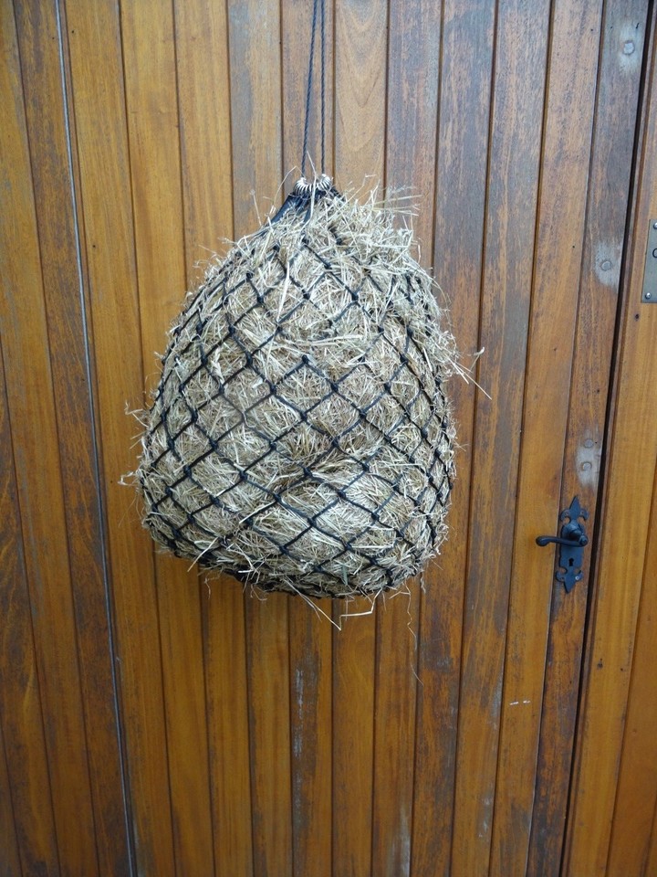 6 Pack* Large 42" Ringed Haynets Haylage Hay Net Small Mesh Extra ...