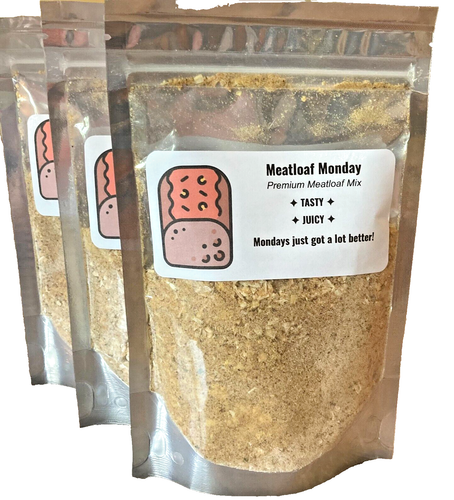 Meatloaf Monday Premium Meatloaf Seasoning Mix - 3 packages | eBay