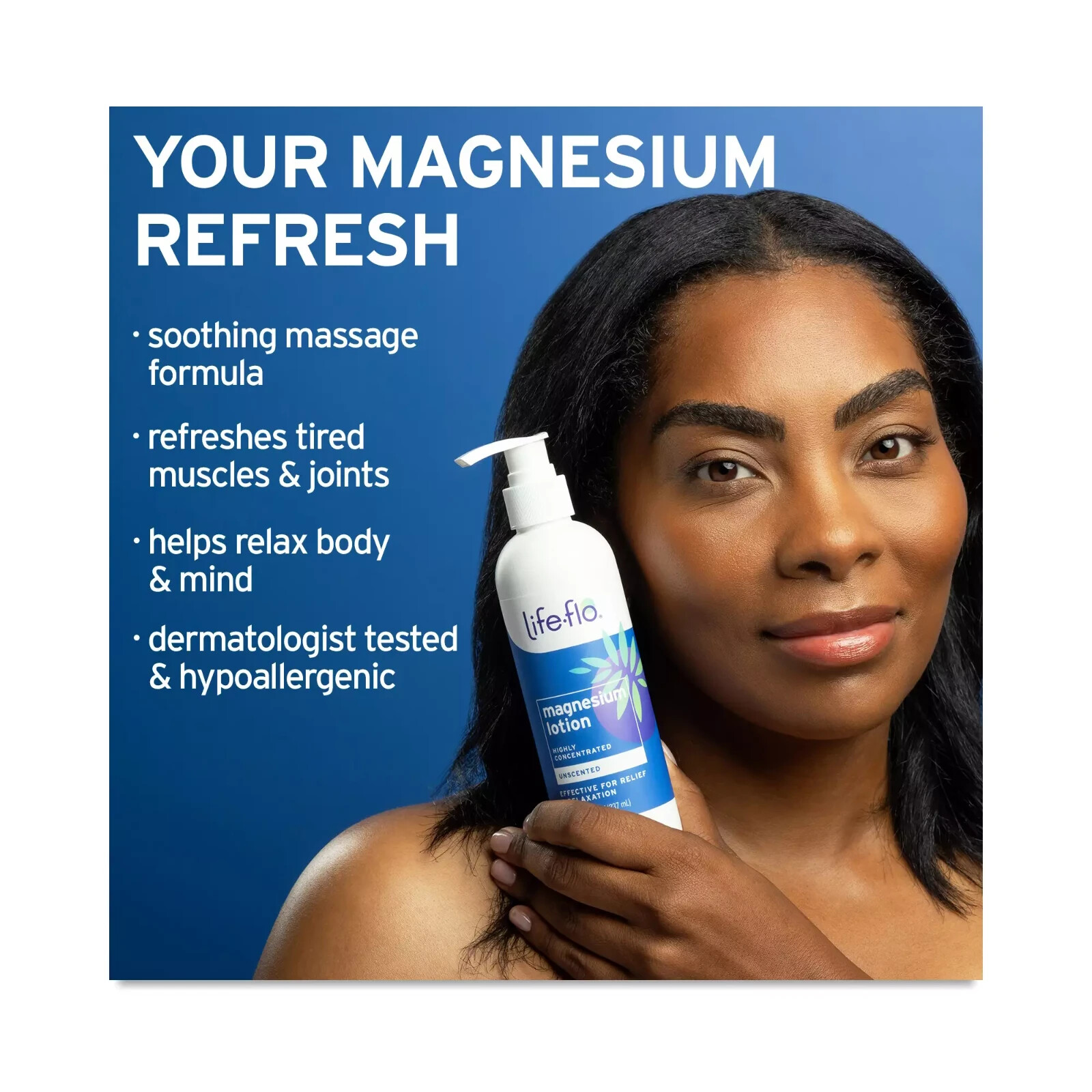 Magnesium Lotion, Highly Concentrated, Unscented, 8 fl oz (237 ml) | eBay