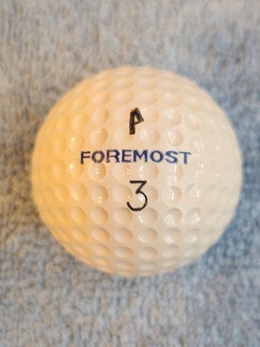 Foremost Vintage Used Golf Ball (Caldwell Cover & Liquid Center) | eBay