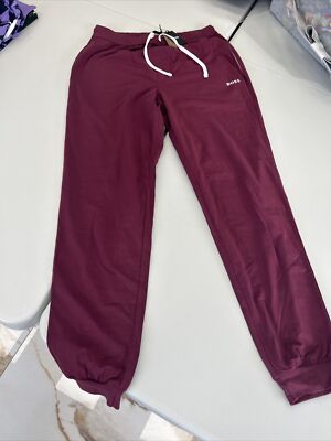 Mens Brand New Hugo Boss Sweat Pants Sz-S Color-red | eBay