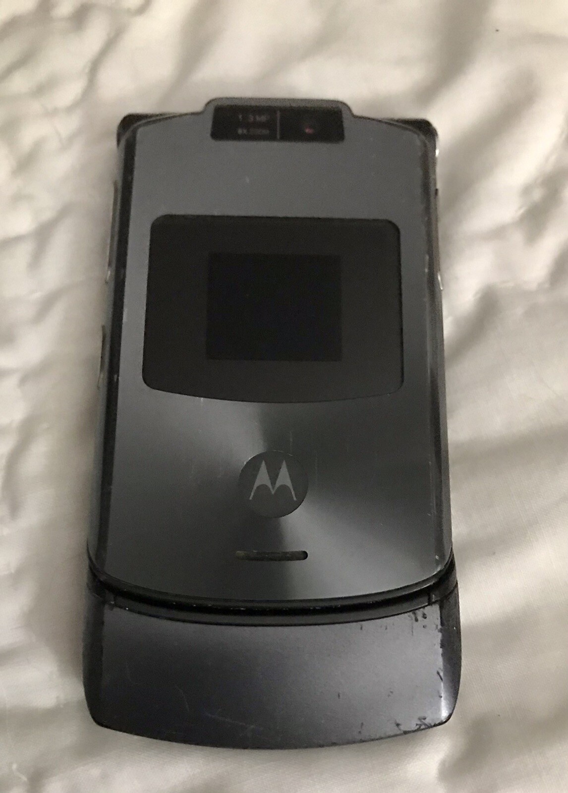 Motorola RAZR V3xx - Dark Platinum / Gray ( AT&T ) Cellular Flip Phone ...