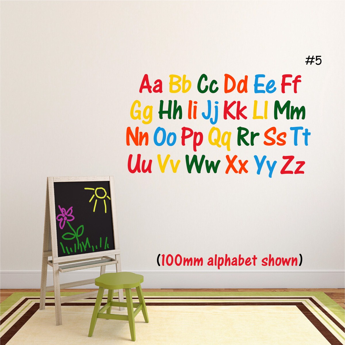 Alphabet Wall Decals For Nursery