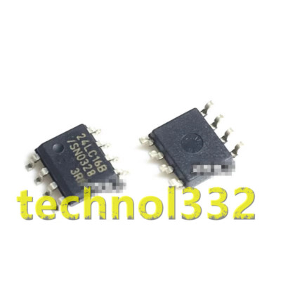 10PCS NEW 24LC 24LC04 24LC16T-I/SN 01B 02B 08B 24LC128 128B BT I BI B #YX | eBay