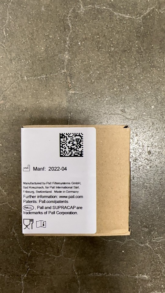 Pall Corporation SUPRACAP 50 SCO50V100 | eBay