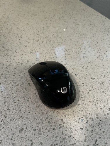 HP 220 Wireless Mouse G66 Black 2.4G with Receiver Battery Dongle | eBay