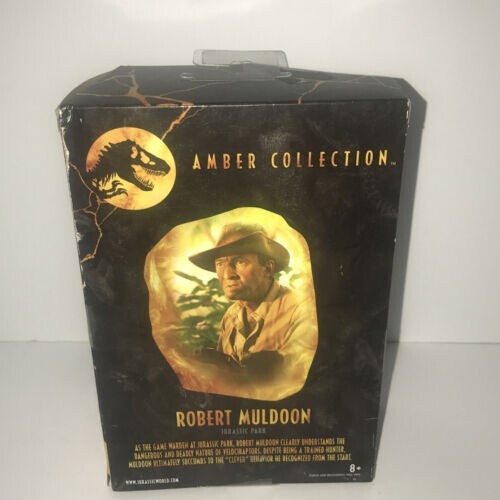 Jurassic Park Amber Collection Robert Muldoon Action Jurassic World New ...