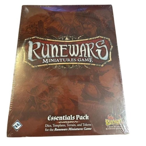 RUNEWARS MINIATURES GAME ESSENTIALS PACK FANTASY FLIGHT GAME NEW SEALED ...
