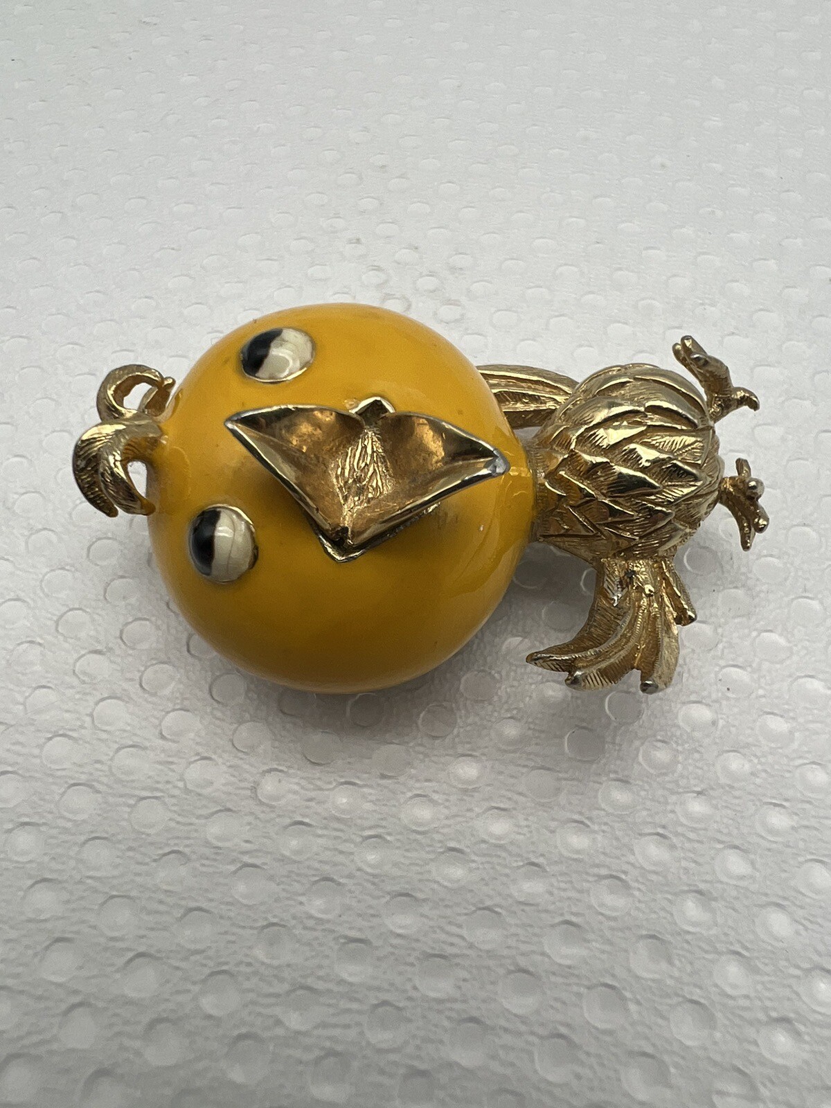 Vintage Ciner Enamel Song Bird Brooch Pin | eBay