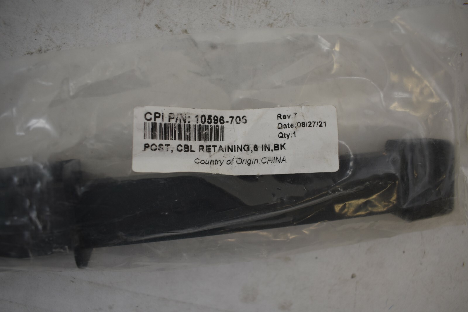 CPI Chatsworth Cable Retaining Post Black 6" 10596-706 New | eBay