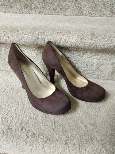 Ladies Apostrophe Brown Heels size 8 | eBay
