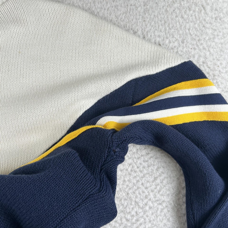 Vintage Cheerleader & Dance Team Sweater Womens XS Blue Nimitz Cheer ...