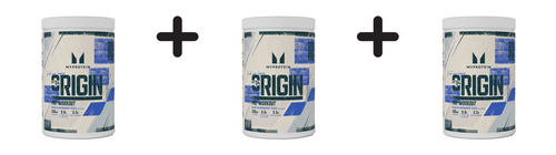 3 x Myprotein Origin Pre-Workout (30 serv) Blue Raspberry Fizz (36,08 ...