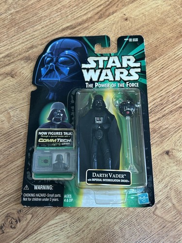 Darth Vader Star Wars The Power of the Force POTF CommTech Chip 1999 ...