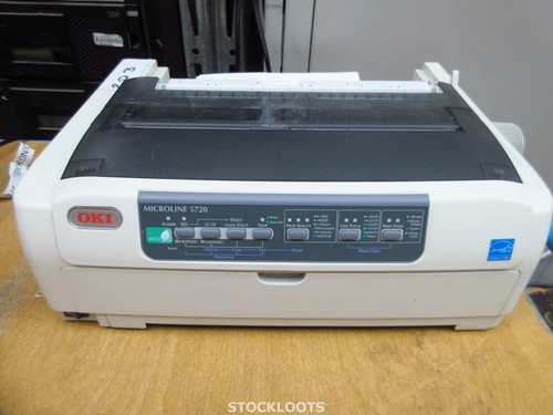 OKI ML 5720 Microline USB Dot Matrix Impact A4 Printer MISSING REAR PAPER GUIDE | eBay.de