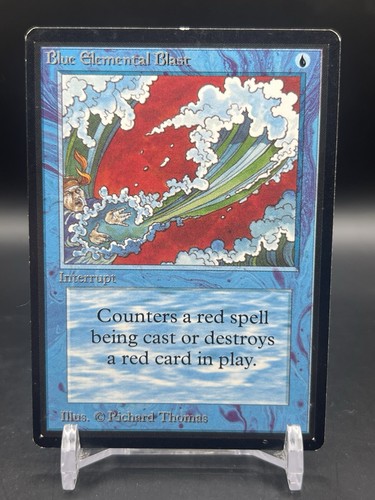 Blue Elemental Blast Beta Edition Magic The Gathering LP | eBay
