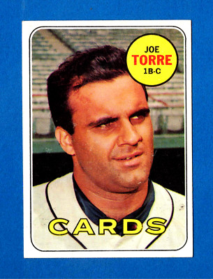 1969 TOPPS #460 JOE TORRE ST LOUIS CARDINALS CARD -- EX / EX MINT | eBay