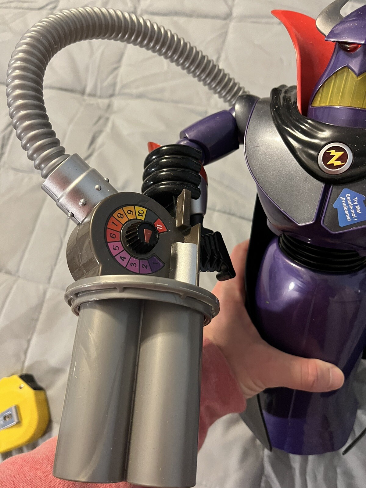 toy story Rare Collectable disney pixar vintage zurg Purple Foil Color ...