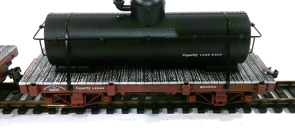 Bachmann Spectrum ON30 Tank Cars #26522 set Of 2) Black Painted ...