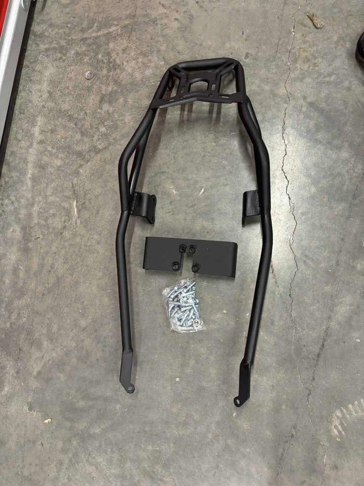 Kawasaki Z400 Ninja 400 Luggage Rack | ANY YEAR | Black | Metal | Heavy ...