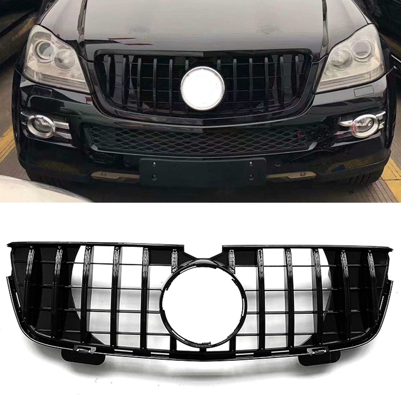 Front Grill Grille For 2007-2012 Mercedes Benz GL-Class GL320 GL450 ...