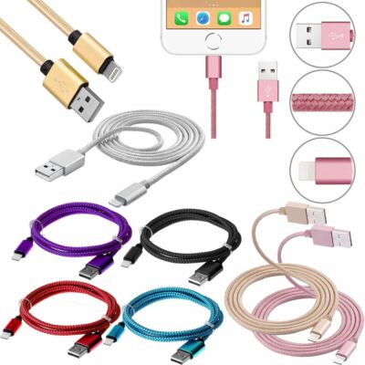 Heavyduty Braided Fast Charge Phone Cable Extra Long Micro USB Data ...