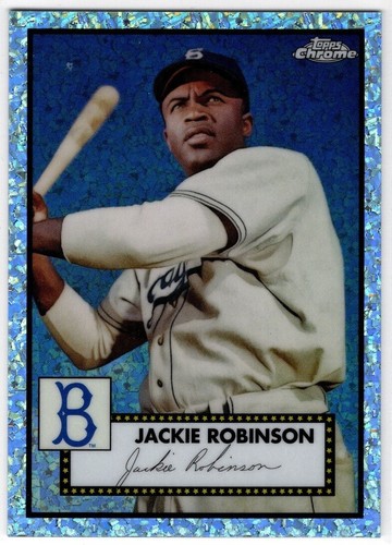 2021 Topps Chrome Platinum Anniversary - Jackie Robinson #610 Platinum ...