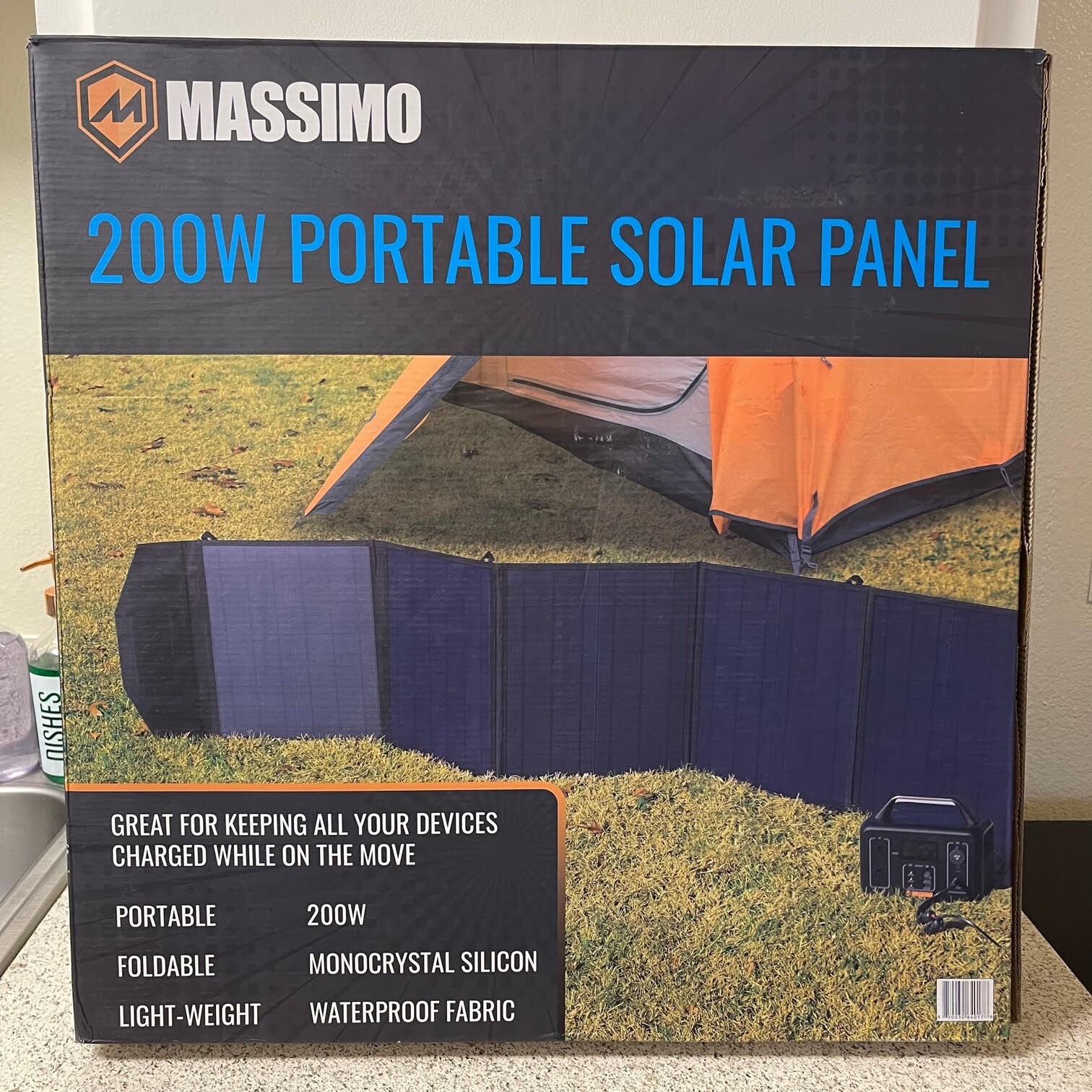 MASSIMO 300W Portable Solar Panel Foldable Waterproof Fabric for sale ...