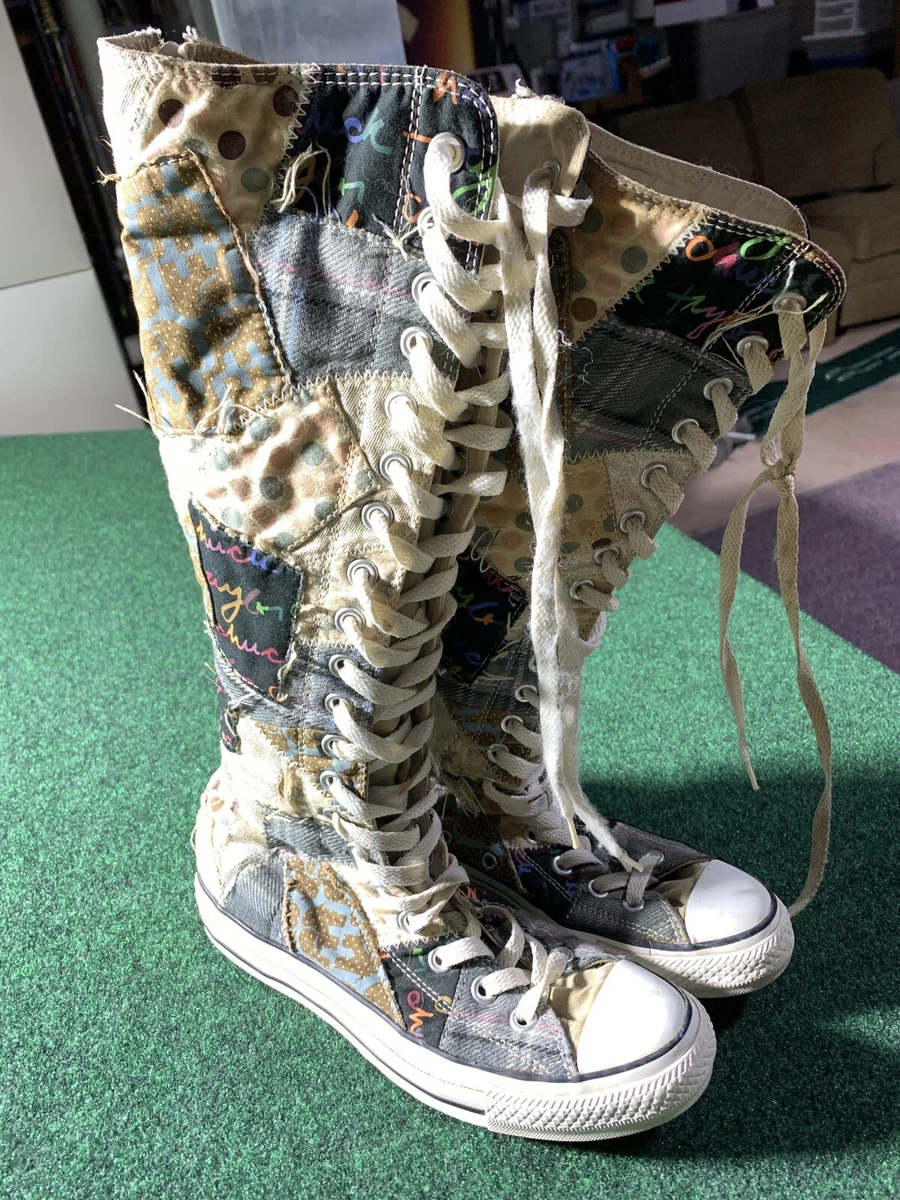 Knee High Converse Sneakers
