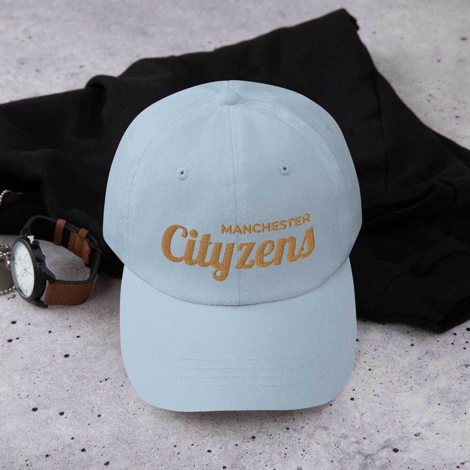 City of Manchester Vintage Embroidered Dad Hat Soccer Football Cap | eBay