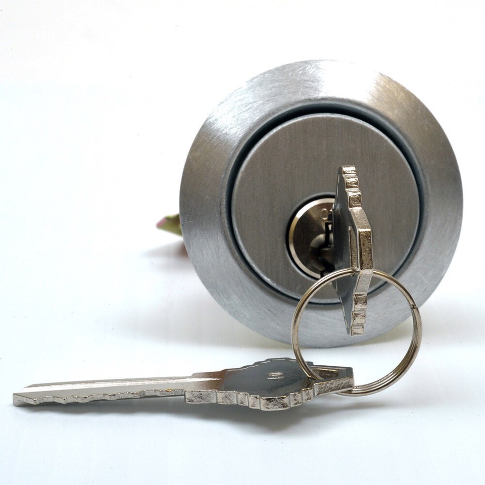 Garage Door Keyed Lock Rim Cylinder (Keyed Alike) | eBay