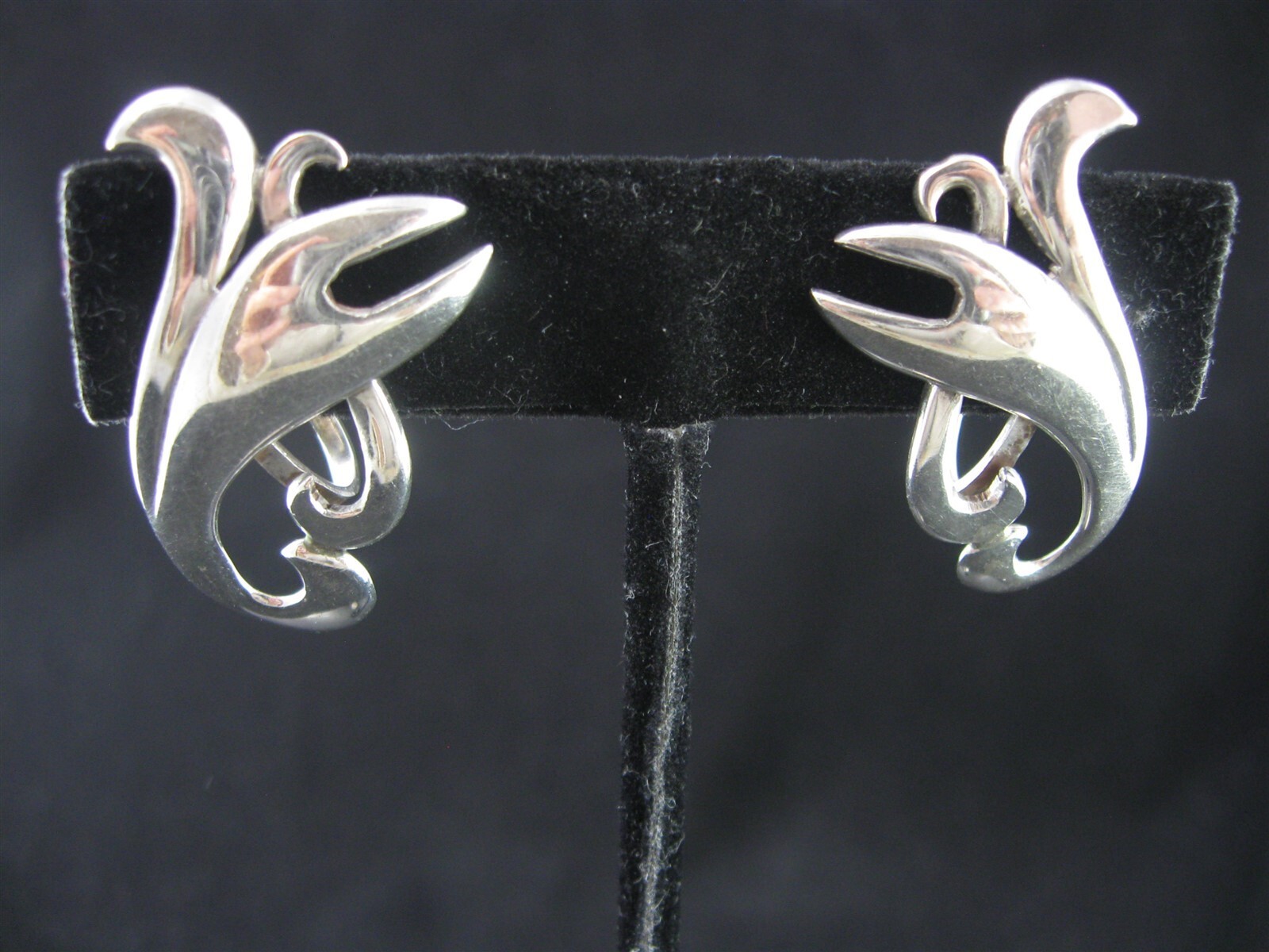 JLF Jose Luis Flores Taxco Mexico Flower Sterling Silver 925 Screw On ...
