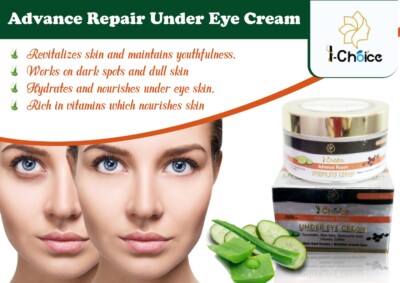 Under Eye Cream I-Choice Advance Repair Anti wrinkle Dark Circle Pack ...