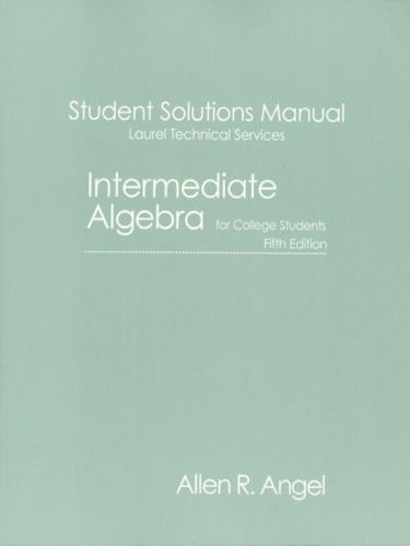 Intermediate Algebra for College Students by Prentice-Hall Staff (1999 ...