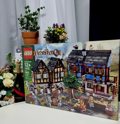 Lego Castle 10193 Medieval Market Village Retired Set New Factory ...