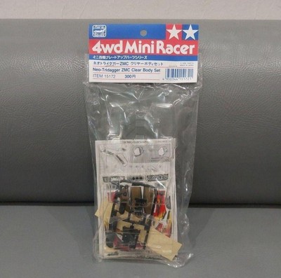 Mini 4WD Neo Tridagger ZMC Clear Body Set 15172 Used | eBay
